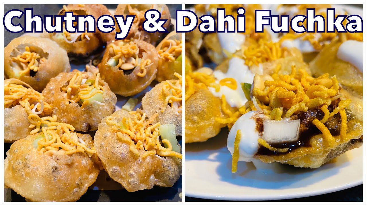 2 Special Fuchka Recipe | Dahi Fuchka & Chutney Fuchka recipe | Dahi ...