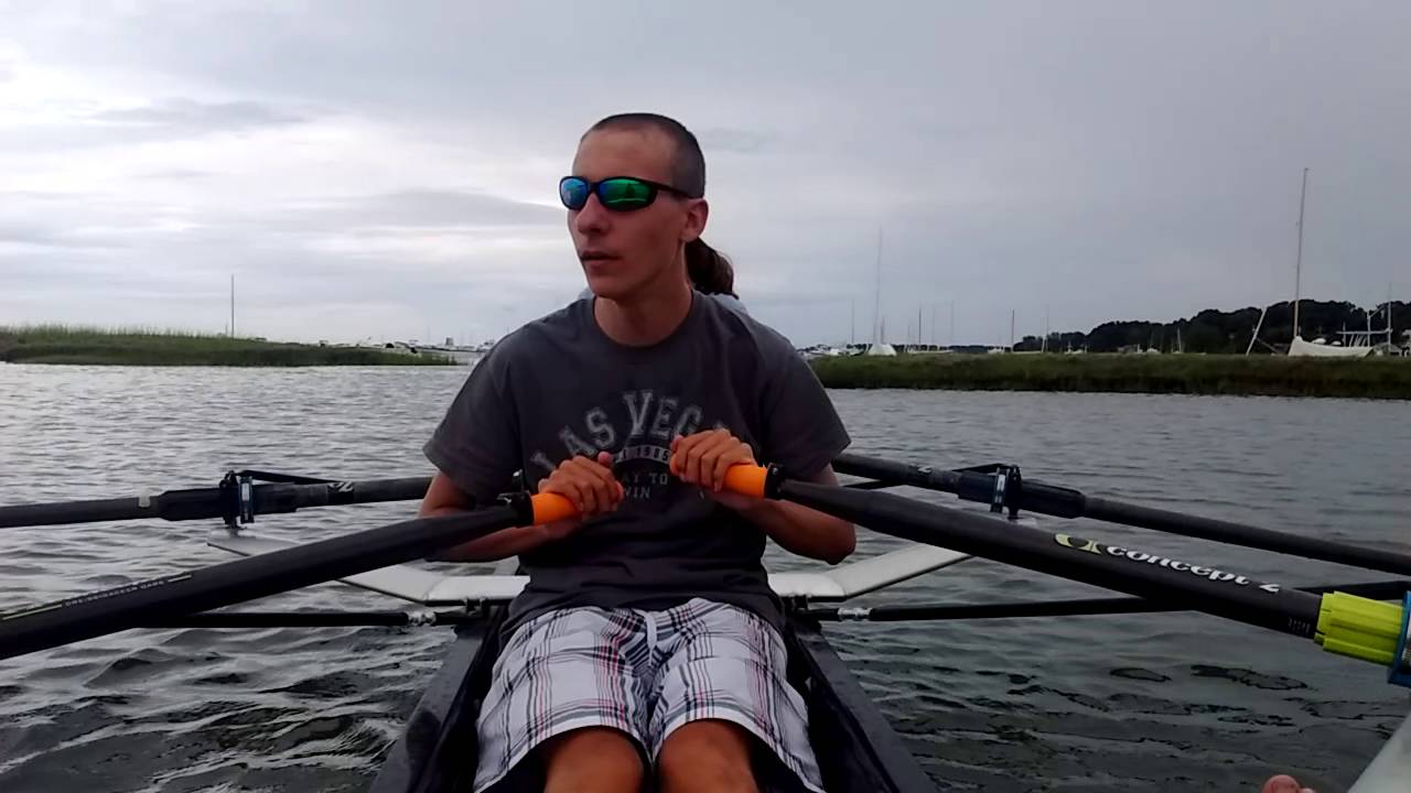 Rowing with Matt First Row 8/2/16 - YouTube