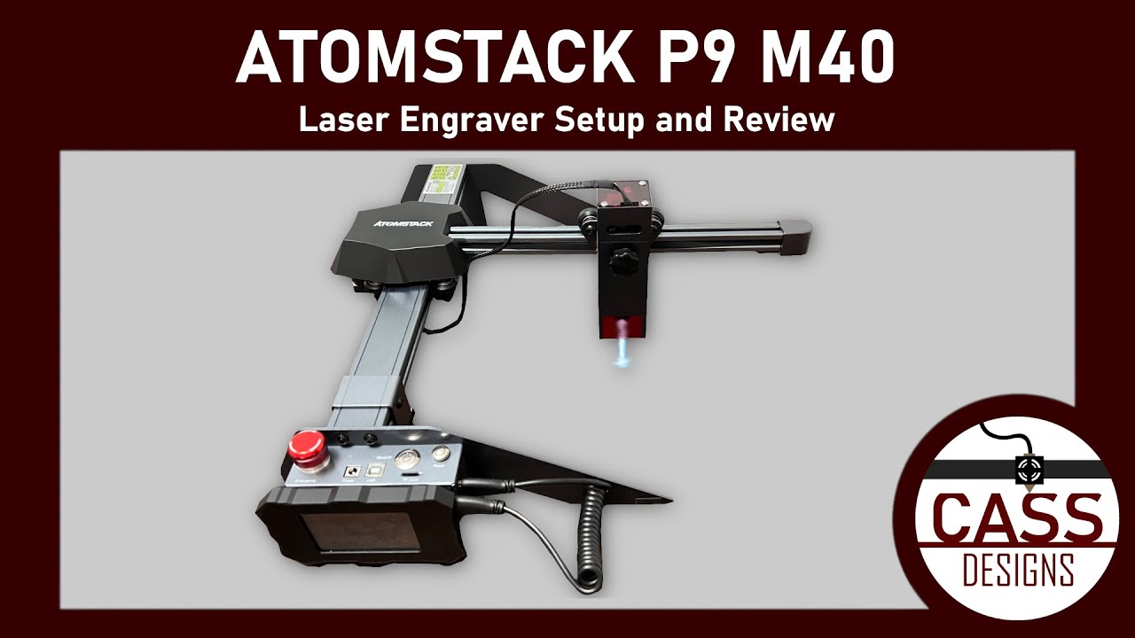 Atomstack P9 M40 Laser Engraver | Unboxing | Setup | Review - YouTube