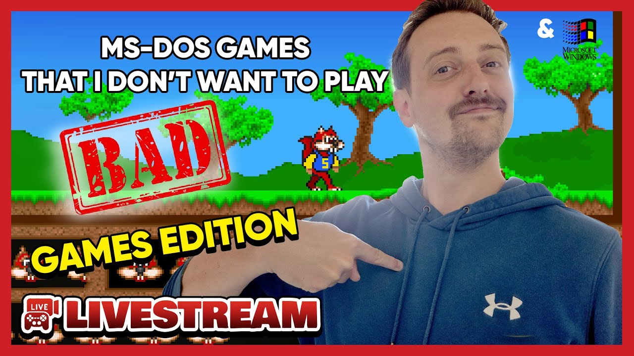 ⭐ The Worst MS-DOS Games That I DON'T want to Play 🔥 Will take ...