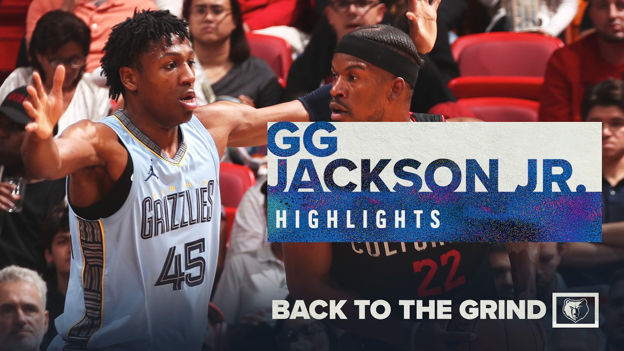 GG Jackson Highlights | Memphis Grizzlies vs Miami Heat - YouTube