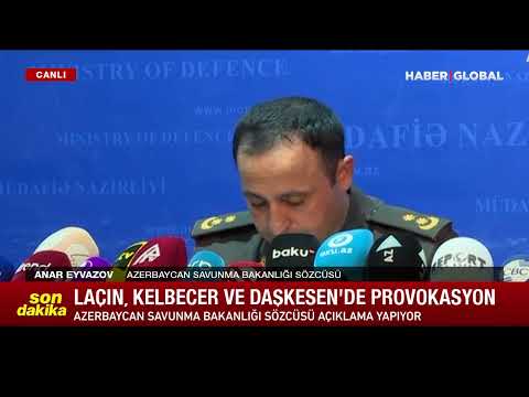 Azerbaycan Savunma Bakanlığı Sözcüsü Anar Eyvazov'dan Son Dakika Ermenistan Açıklaması