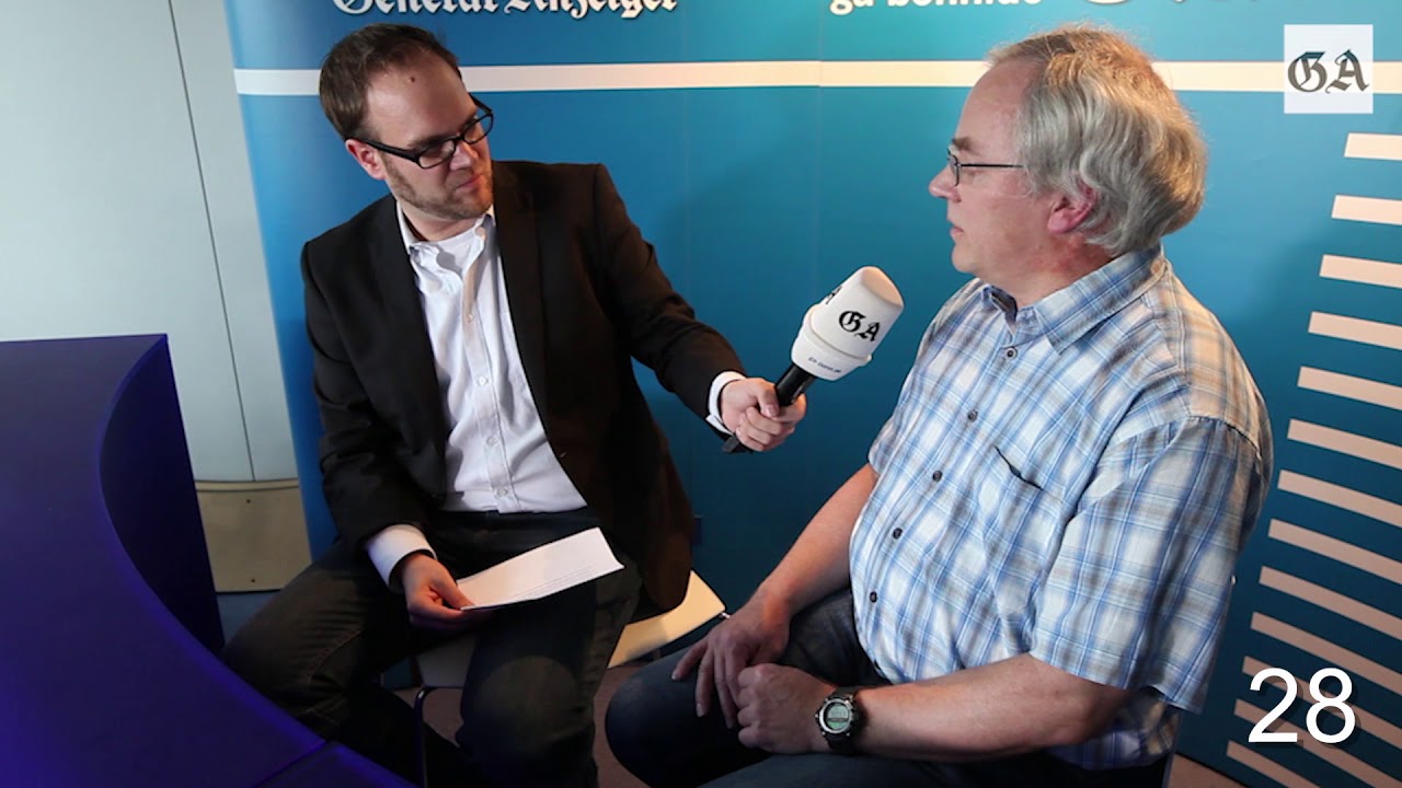 Der heiße Stuhl: Michael Droste (Die Linke), Bundestagskandidat für den ...