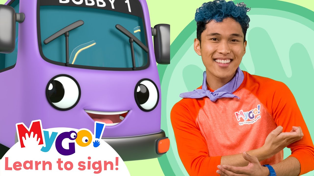 Learn Sign Language with Gecko's Garage! | Bobby the Bus Goes Electric ...
