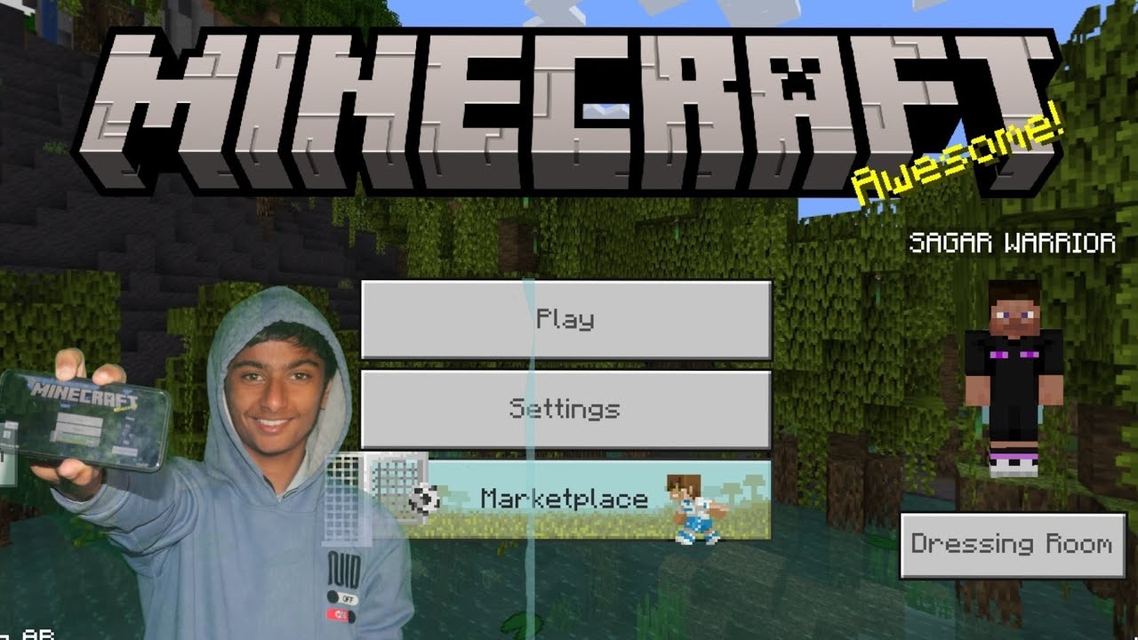 LET'S PLAY MINECRAFT || TIME TO PLAY MINECRAFT IN MOBILE|| MINECRAFT ...