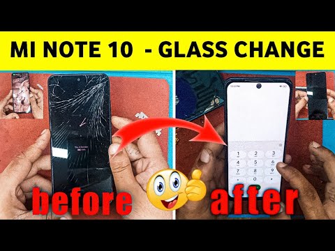 REDMI NOTE 10 BROKEN GLASS REPLACEMENT || SPARE REPAIR || REDMI/MI ...