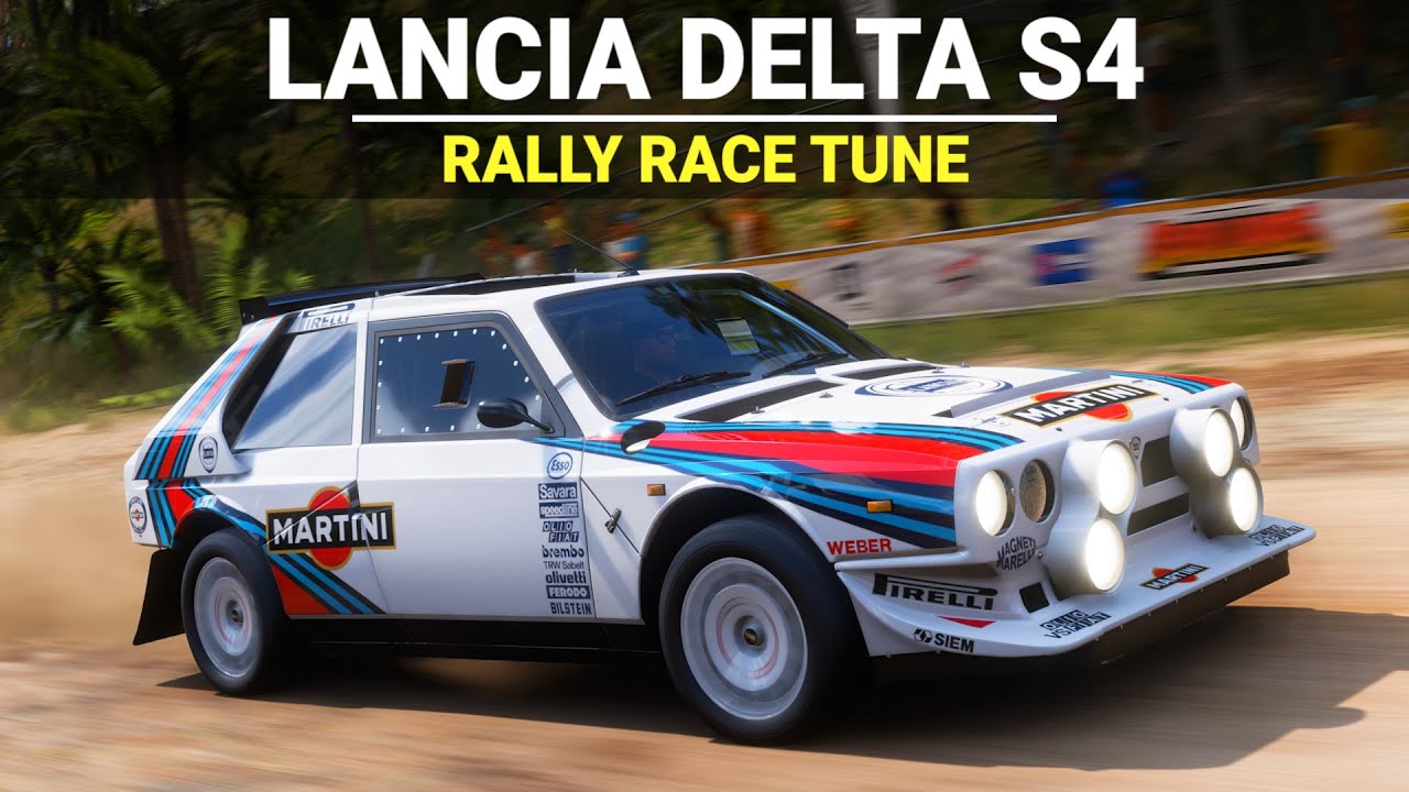 Forza Horizon 5 Tuning - Widebody Lancia Delta S4, FH5 Anti-Lag Rally ...