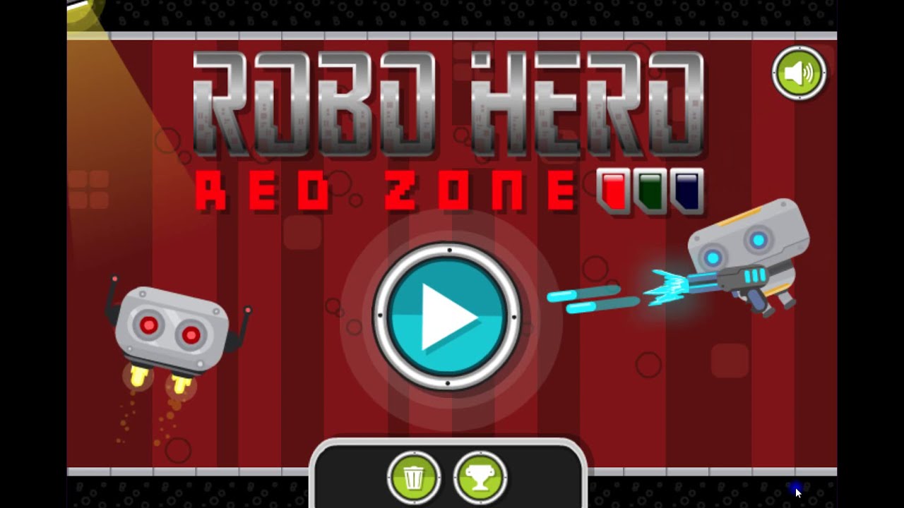 Robo Hero Red Zone (Full Game all Stars) - YouTube