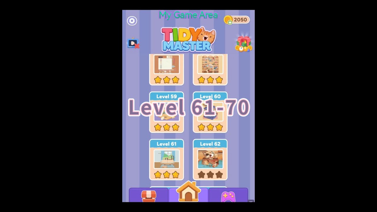 【Tidy Master】Satislife ASMR Level 61-70 - YouTube