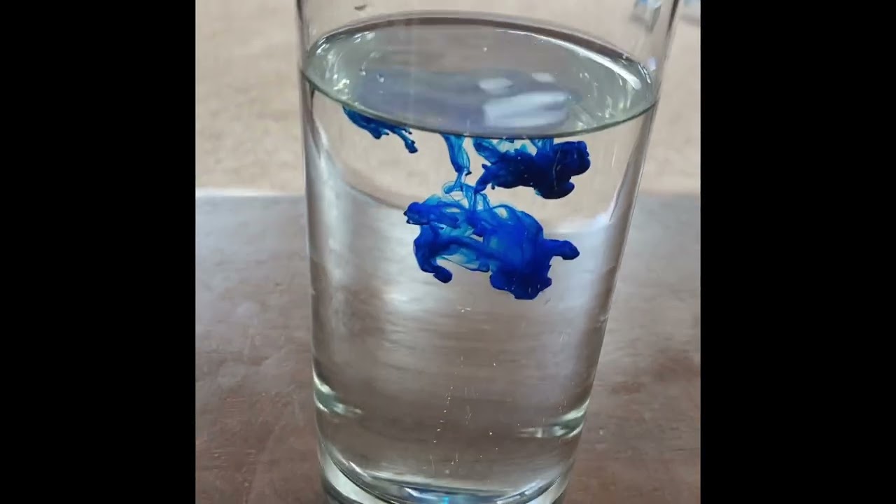 6. ročník - Fyzika - Brownův pohyb - pokus - YouTube