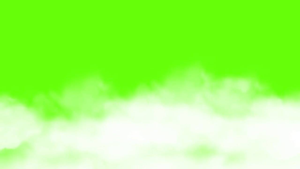 Moving Clouds Scroll Loop Green Screen - YouTube