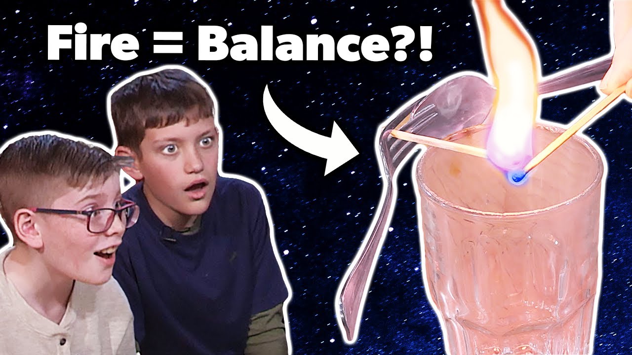 Impossible Balance Trick (And the Physics Behind It) - YouTube