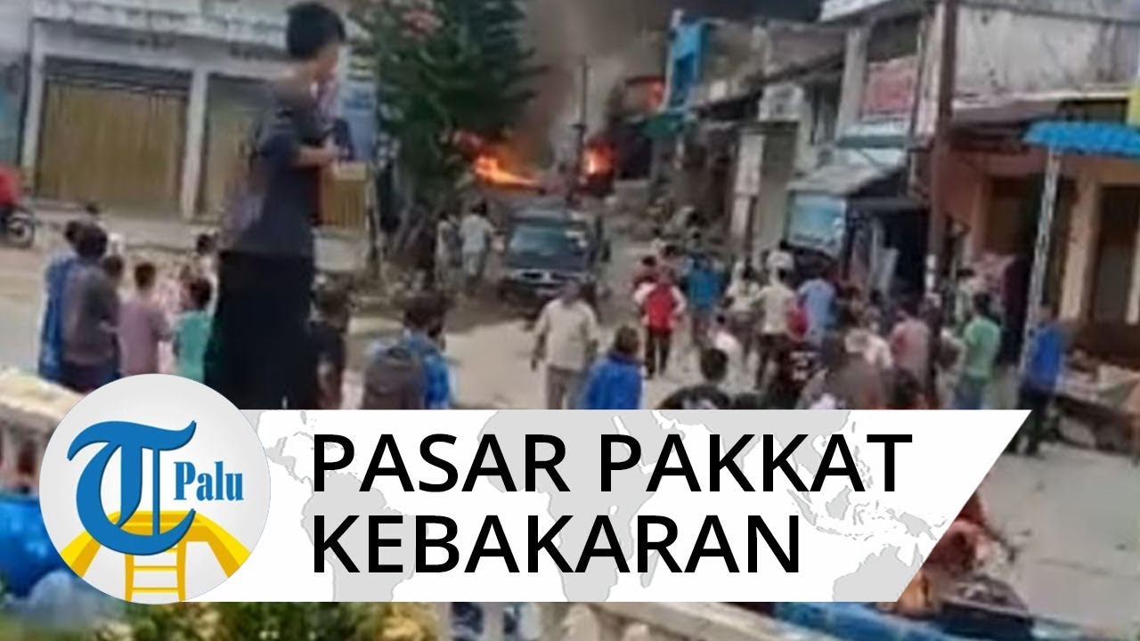 Video Detik detik Pasar Pakkat Sumatera Utara Kebakaran Hebat - YouTube