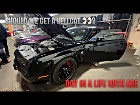 Day In Life With Ace - HELLCAT Car Shopping 🤫 - YouTube