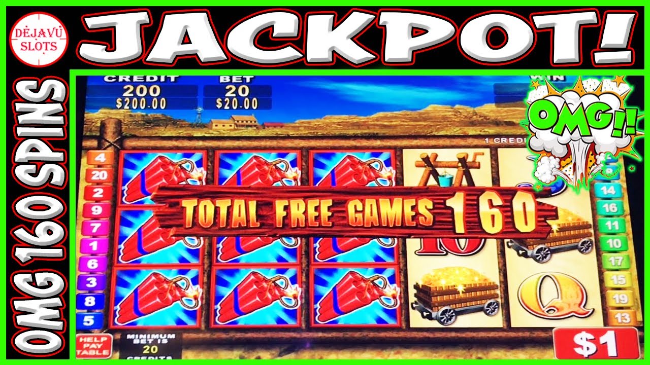OMG WE GOT 160 FREE SPINS! JACKPOT High Limit Money Blast Slot Machine ...