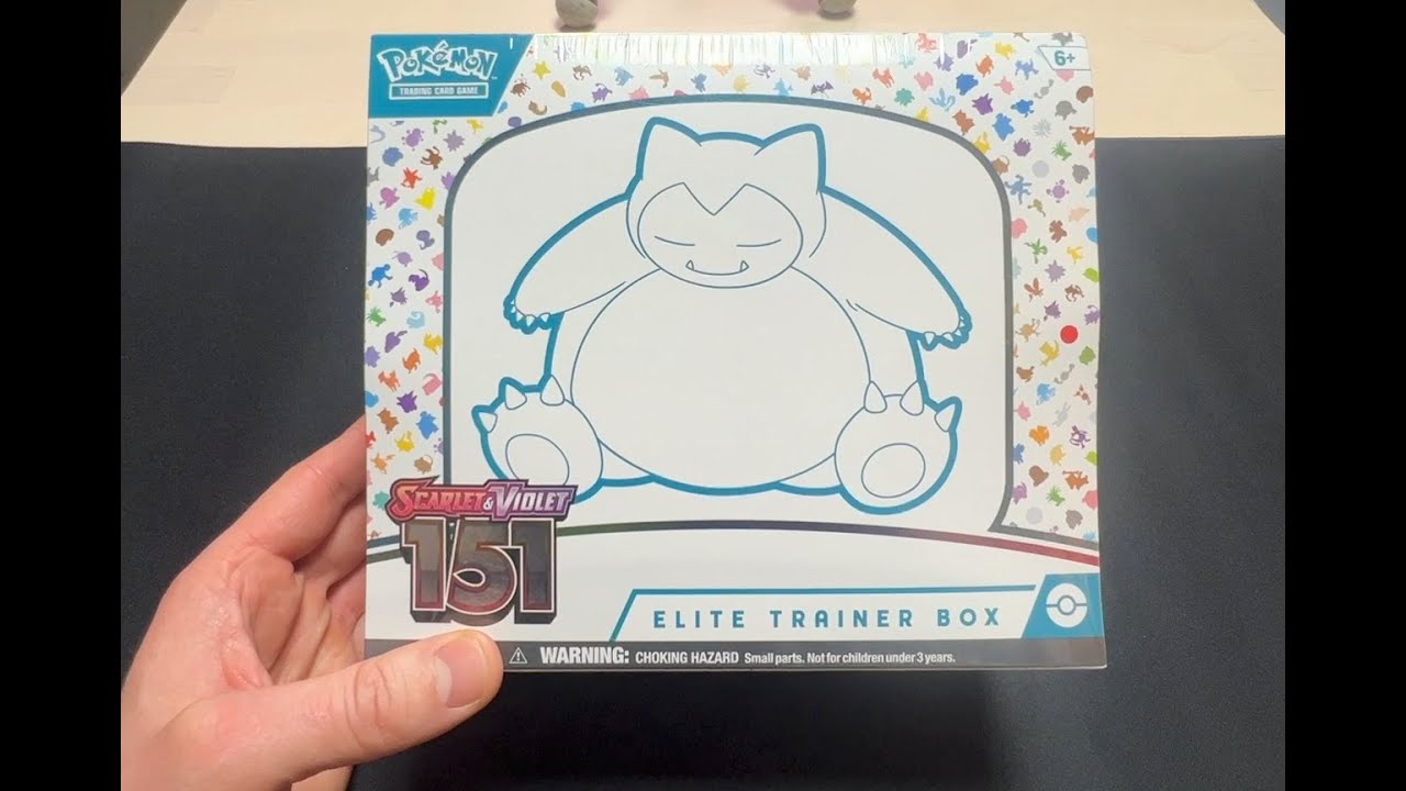 Opening The Snorlax Elite Trainer Box - YouTube