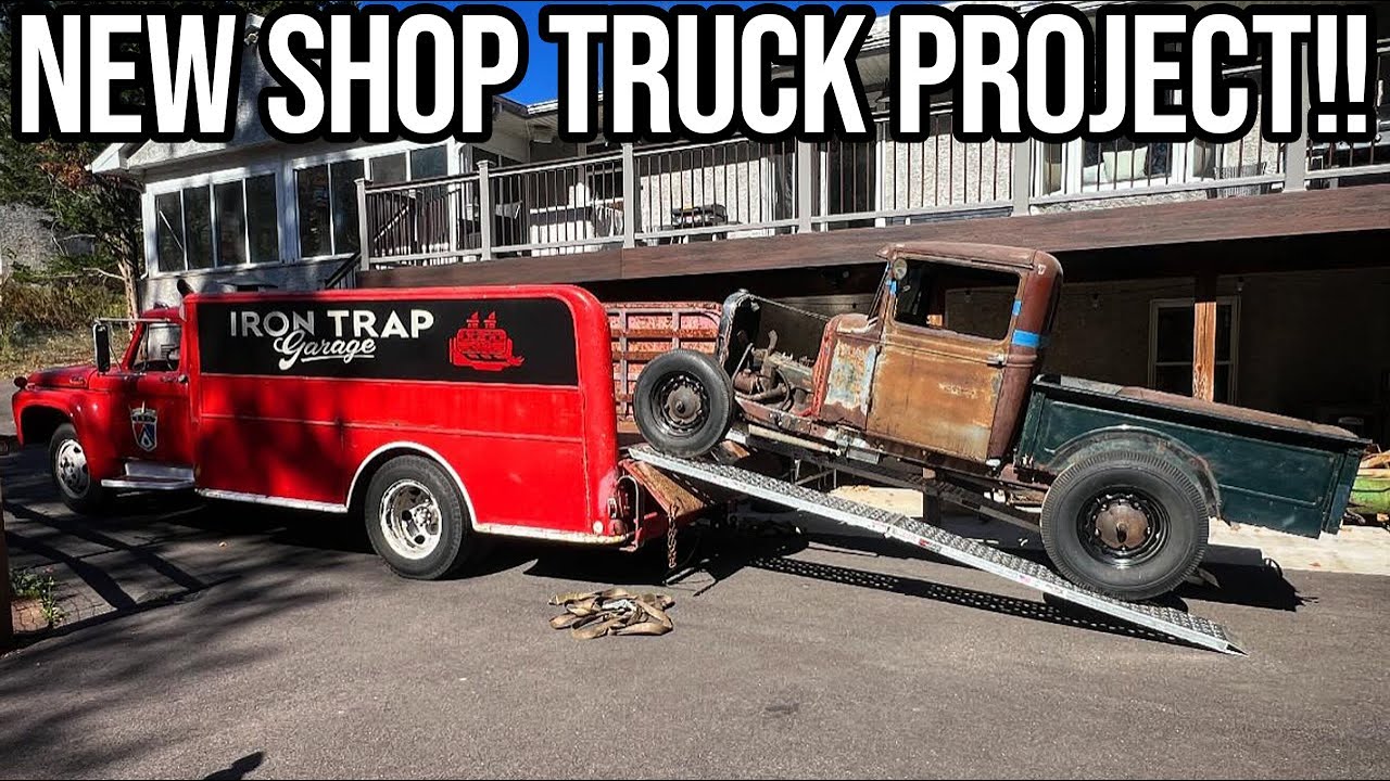 Our New 1931 Ford Model A Pickup Shop Truck!! Steve's Parts Runner ...