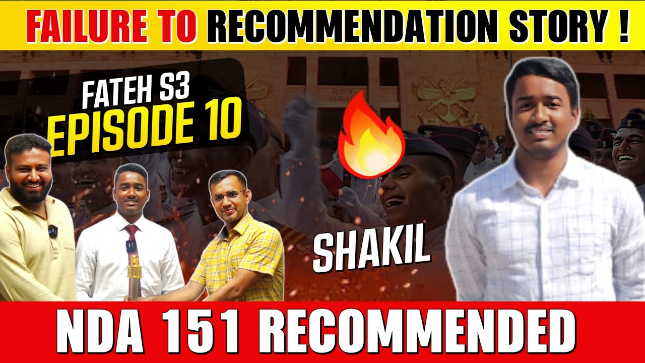 SSB Interview Success Story From Failure To Recommendation Fateh Ep-10 ...