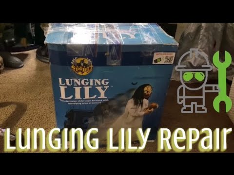 Lunging Lily Repair Video - Spirit Halloween Animatronic Prop - Tekky ...