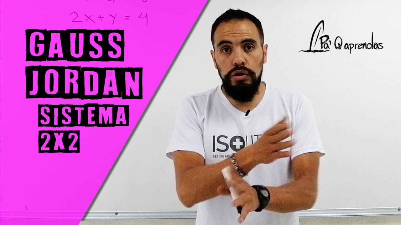 Solución de sistema 2x2 por Gauss Jordan - YouTube