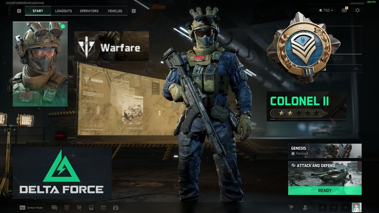 DELTA FORCE l COLONEL II Rank Solo - YouTube