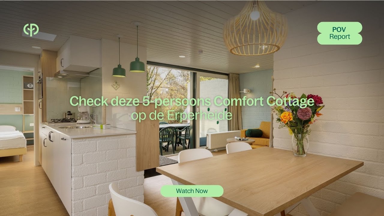 Check deze 5-persoons Comfort Cottage op de Erperheide | POV Report ...