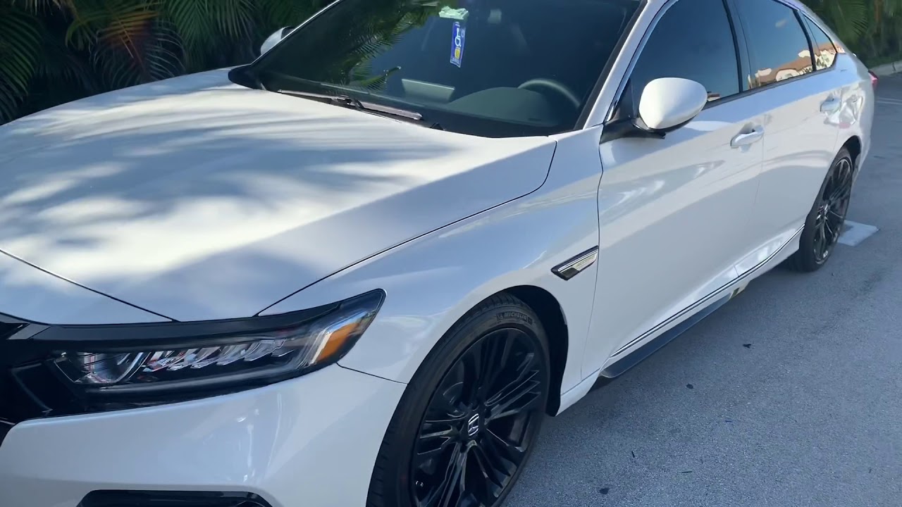 2020 Honda Accord alarm - YouTube