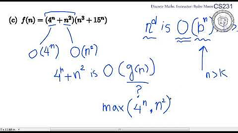 Big O Notation with solved exercises. - YouTube
