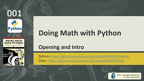 Doing Math with Python (79 videos full) - YouTube