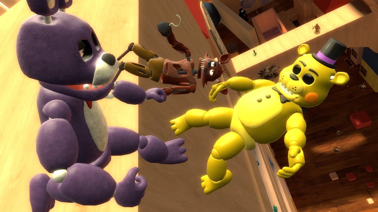 Five nights at Freddy's [FNAF] Funny Ragdolls - YouTube