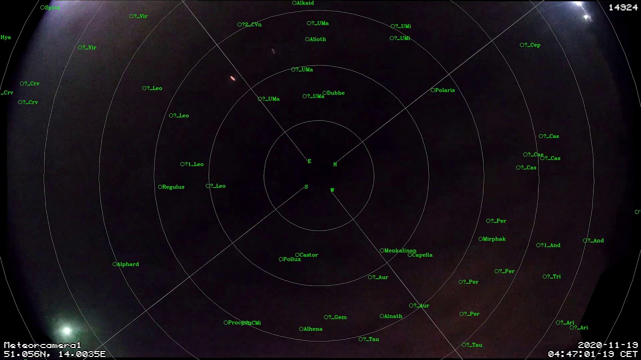 2020-11-19 04:46 CET Bolide / Fireball from Dresden, Germany - YouTube