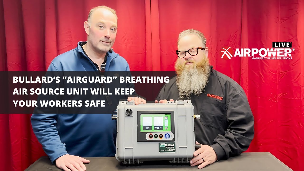 Get to know the Bullard "AirGuard" Breathing Air Source - YouTube