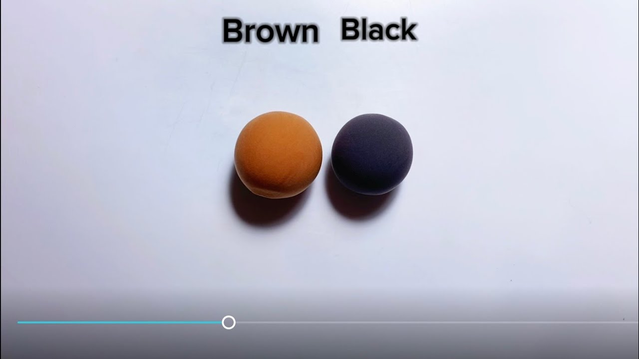We Get Different Black Colors #colors #mixing #asmr #satisfying - YouTube