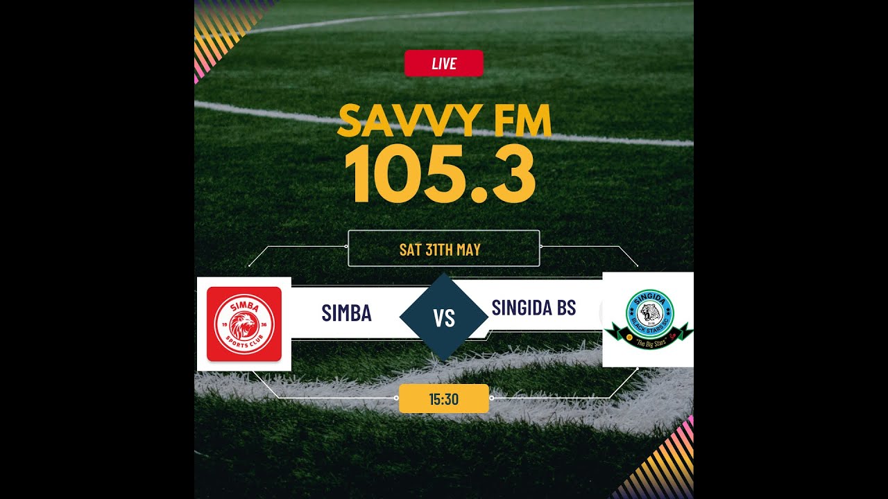 LIVE :SIMBA VS SINGIDA BLACK STARS NUSU FAINALI CRDB FEDERATION CUP ...