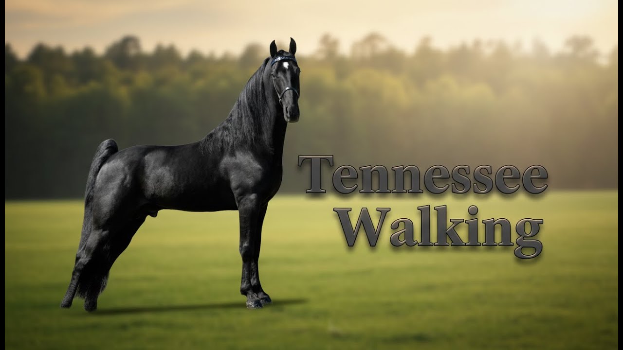Tennessee Walking Horse Breed Info - History - Characteristics - YouTube