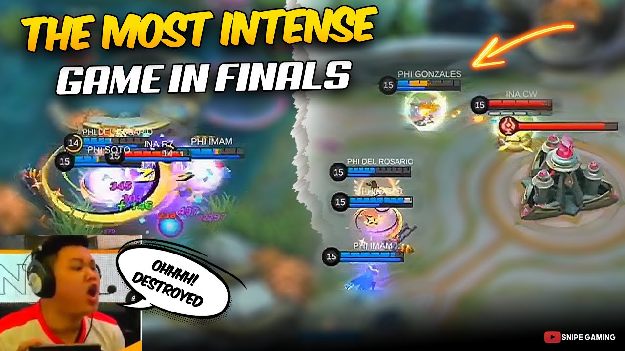 THE MOST INTENSE GAME IN SEA GAMES FINALS..🤯😨 - YouTube