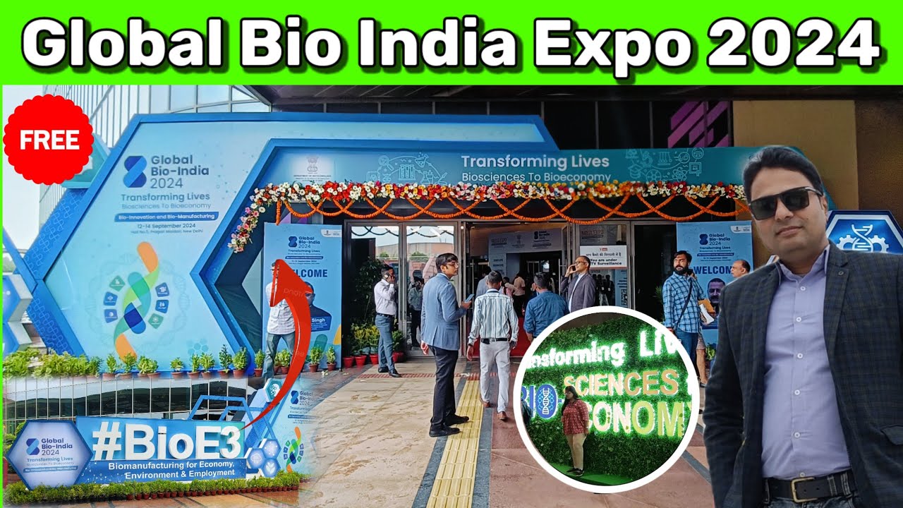 Global Bio India Expo 2024 | Global Bio India Pragati Maidan| Global ...