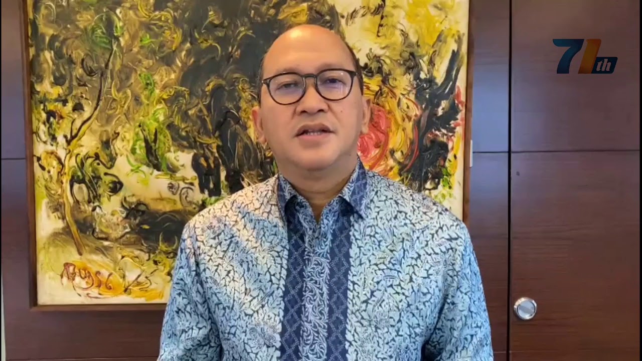 Ucapan HUT Suara Merdeka ke 71 dari Ketum Kadin Indonesia Rosan ...