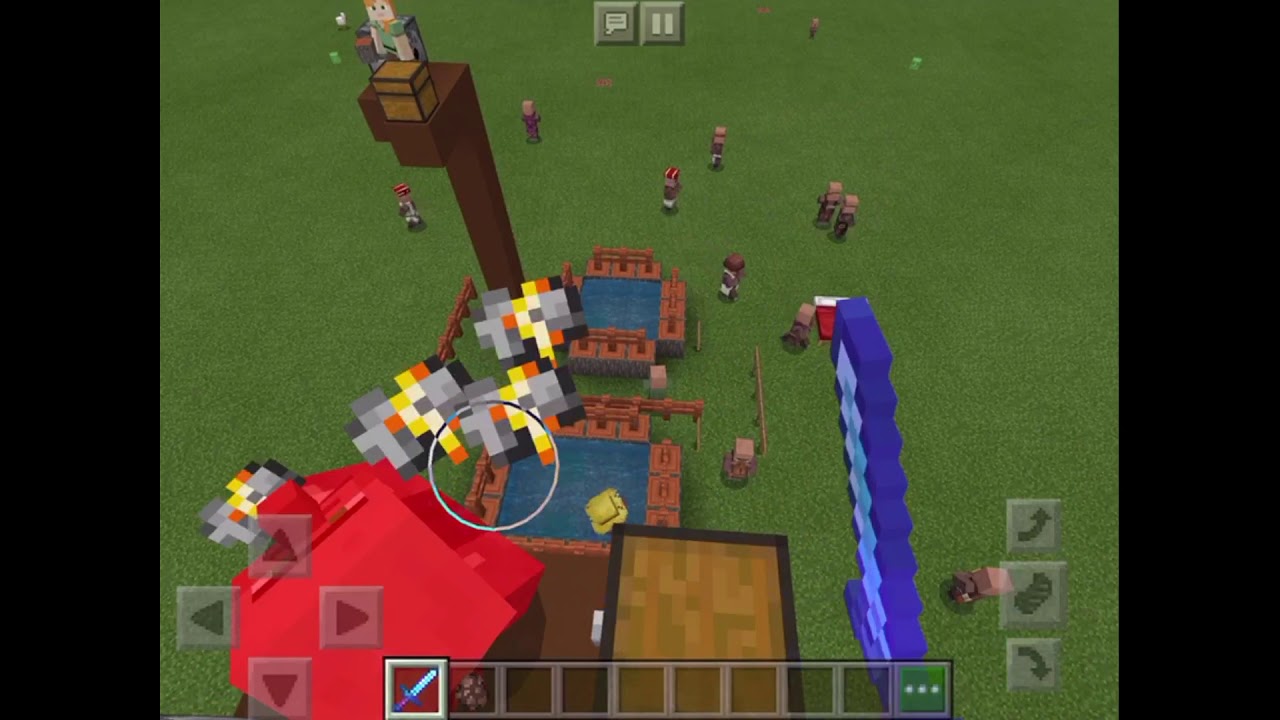 Minecraft Creative Season 1 Episode 20: Flying villagers - YouTube