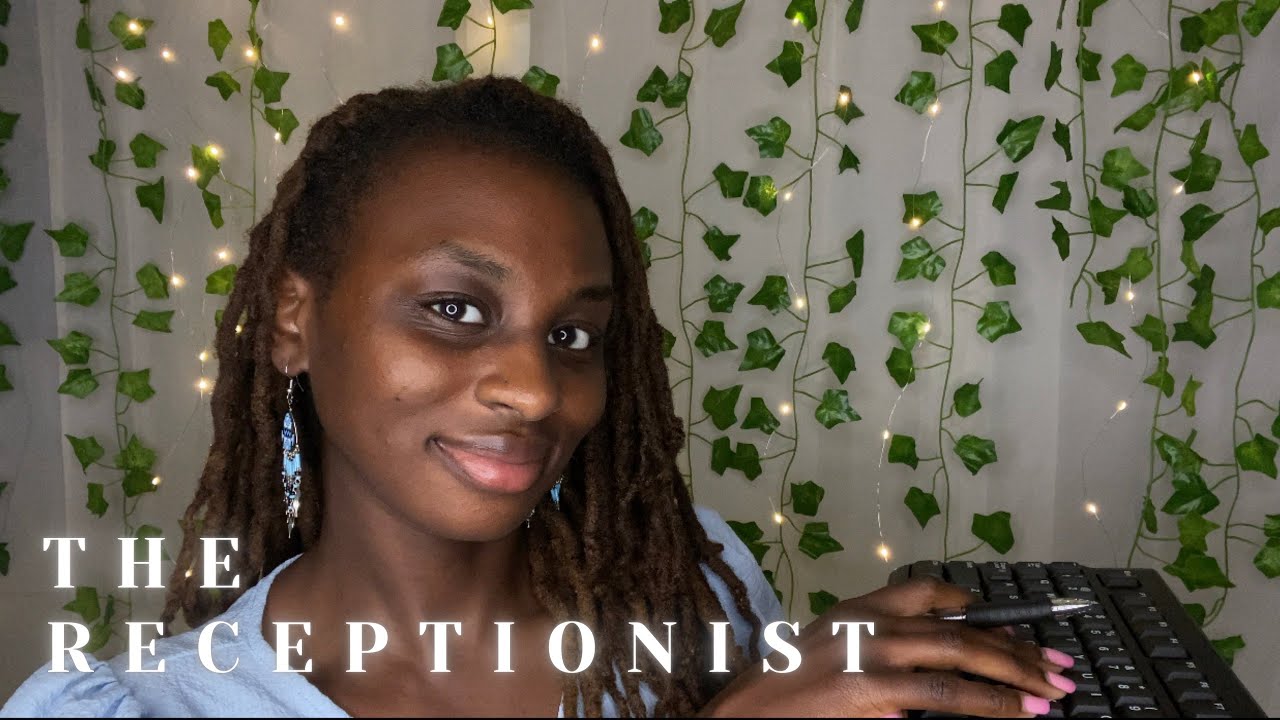 Christian ASMR - The Receptionist Roleplay (Typing, writing, encouraging verses) - YouTube