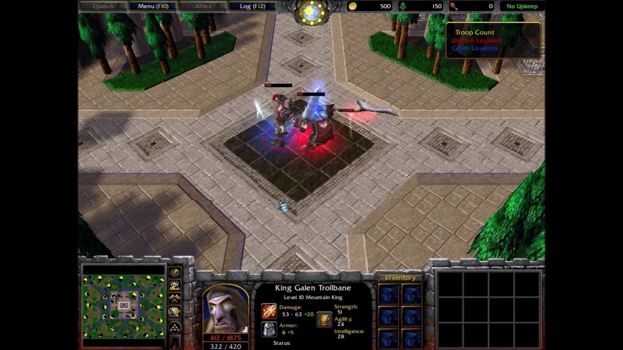 Warcraft 3 Classic: Stromgarde Civil War - Mountain King - YouTube