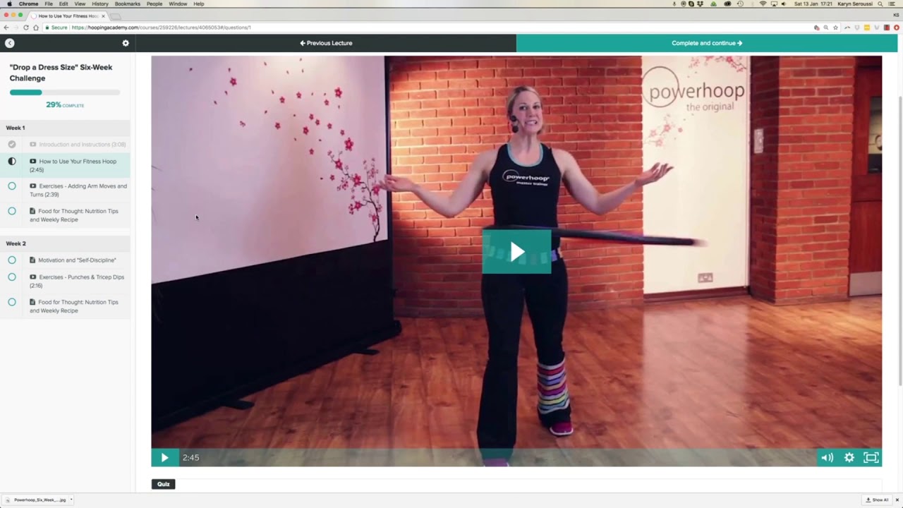 How to Use the Teachable Interface to Take an Online Course - YouTube