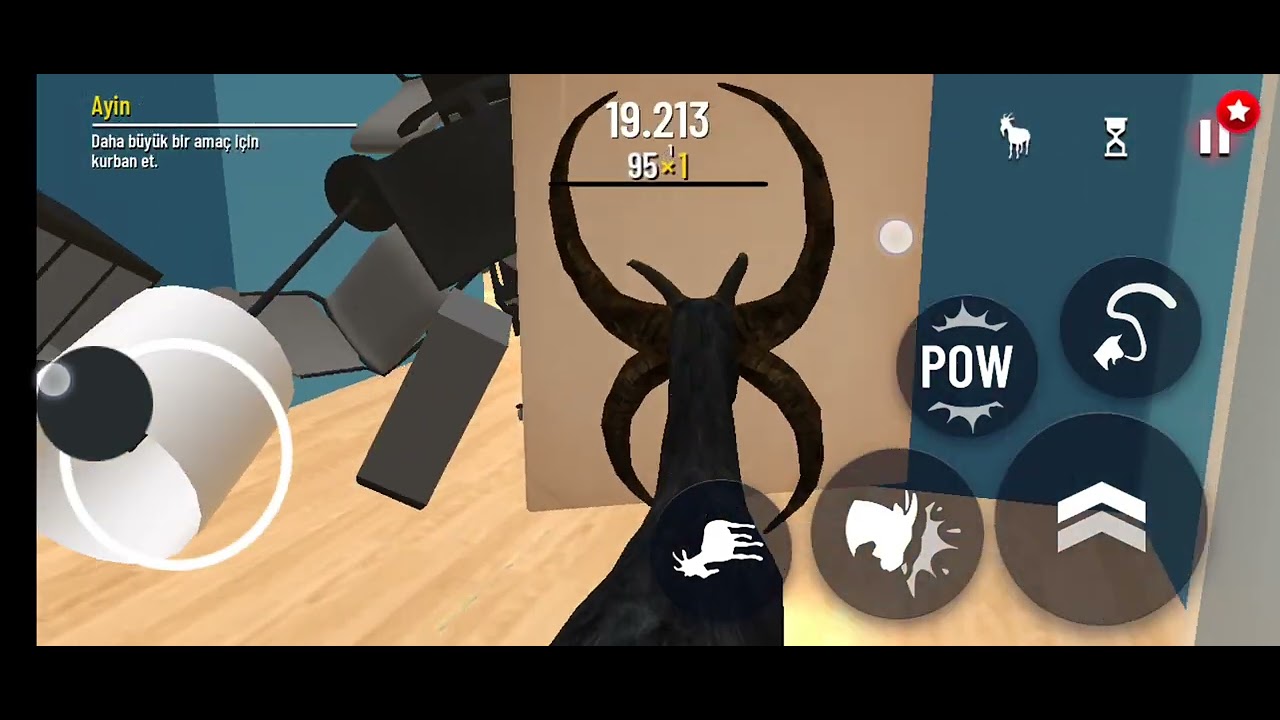 goat simulator fast evil goat - YouTube