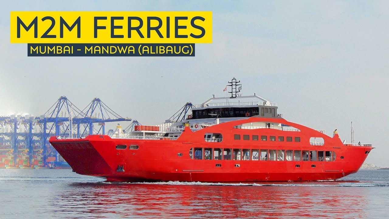 1 day Trip Mumbai to Alibaug M2M Ro Ro Ferry | Bhaucha dhakka - YouTube