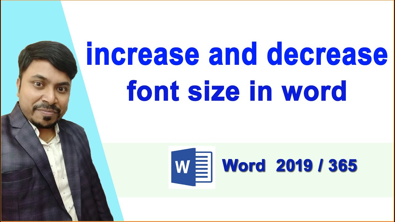 Increase And Decrease Font Size In Word 2019 YouTube increase-and-decrease-font-size-in-word-2019-youtube