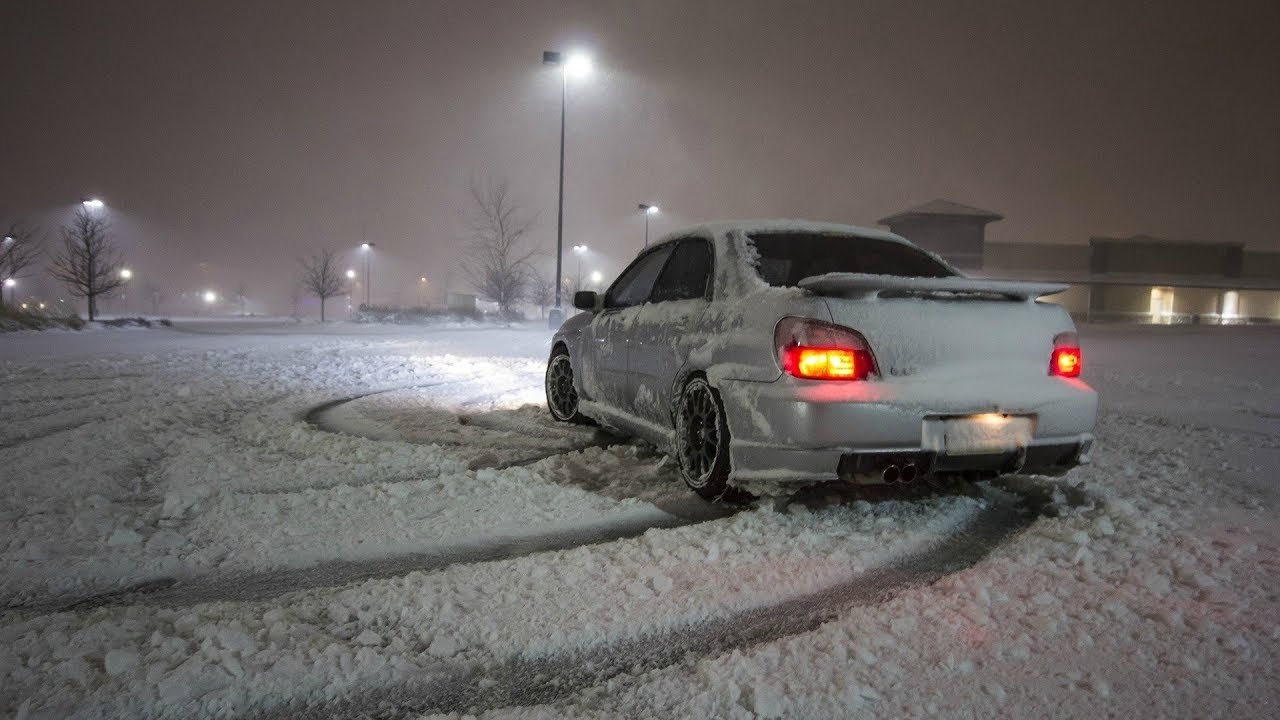 Subaru Wrx Snow Wallpaper