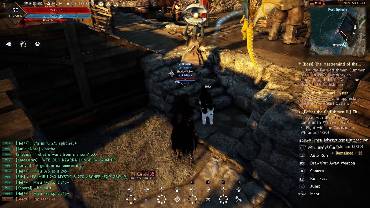 Black Desert Online (Goblin with Pearl Oyster) Quest - YouTube