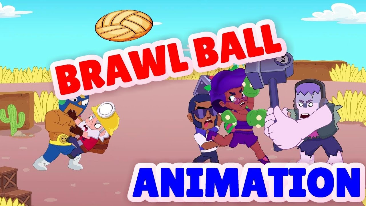 Brawl Stars Animation | Sakura Spike in Brawl Ball mode - YouTube