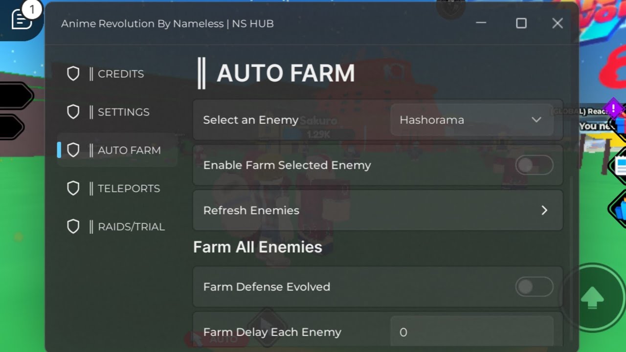 Roblox Anime Revolution X Script | Auto Farm, Teleport - YouTube