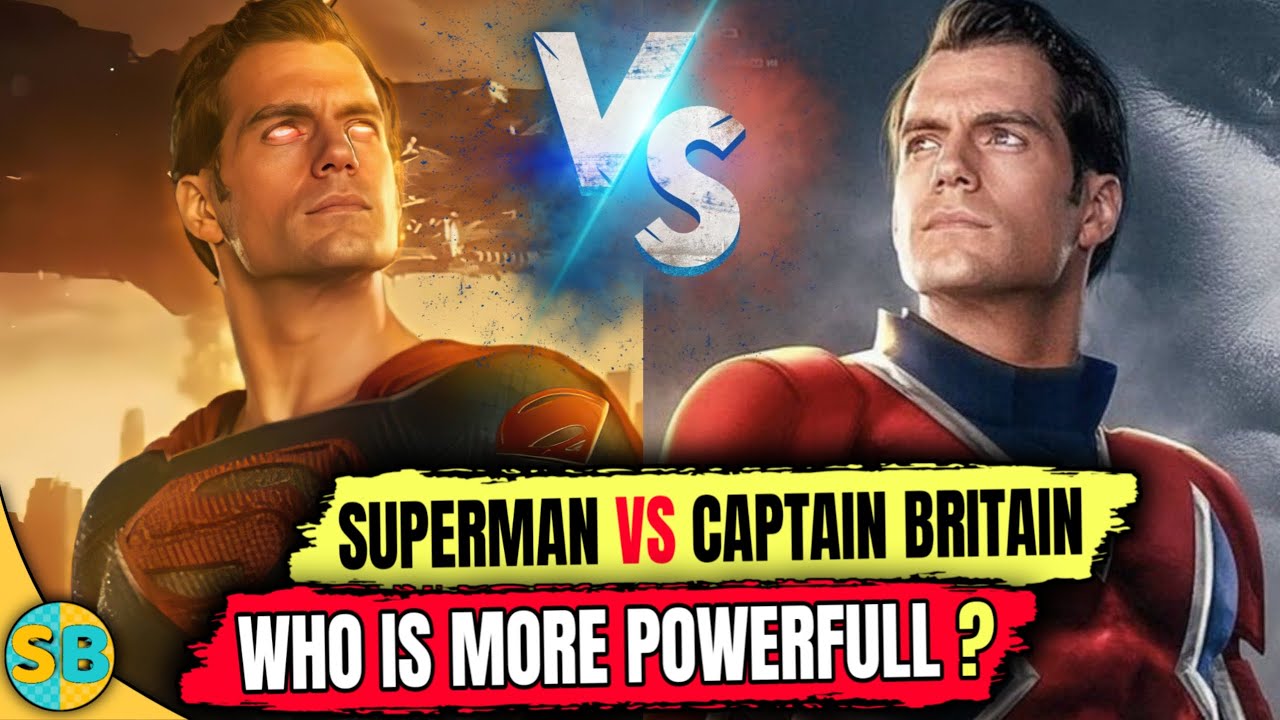 Superman Vs Captain Britain : Kaun Jeetega | Captain Britain Vs ...